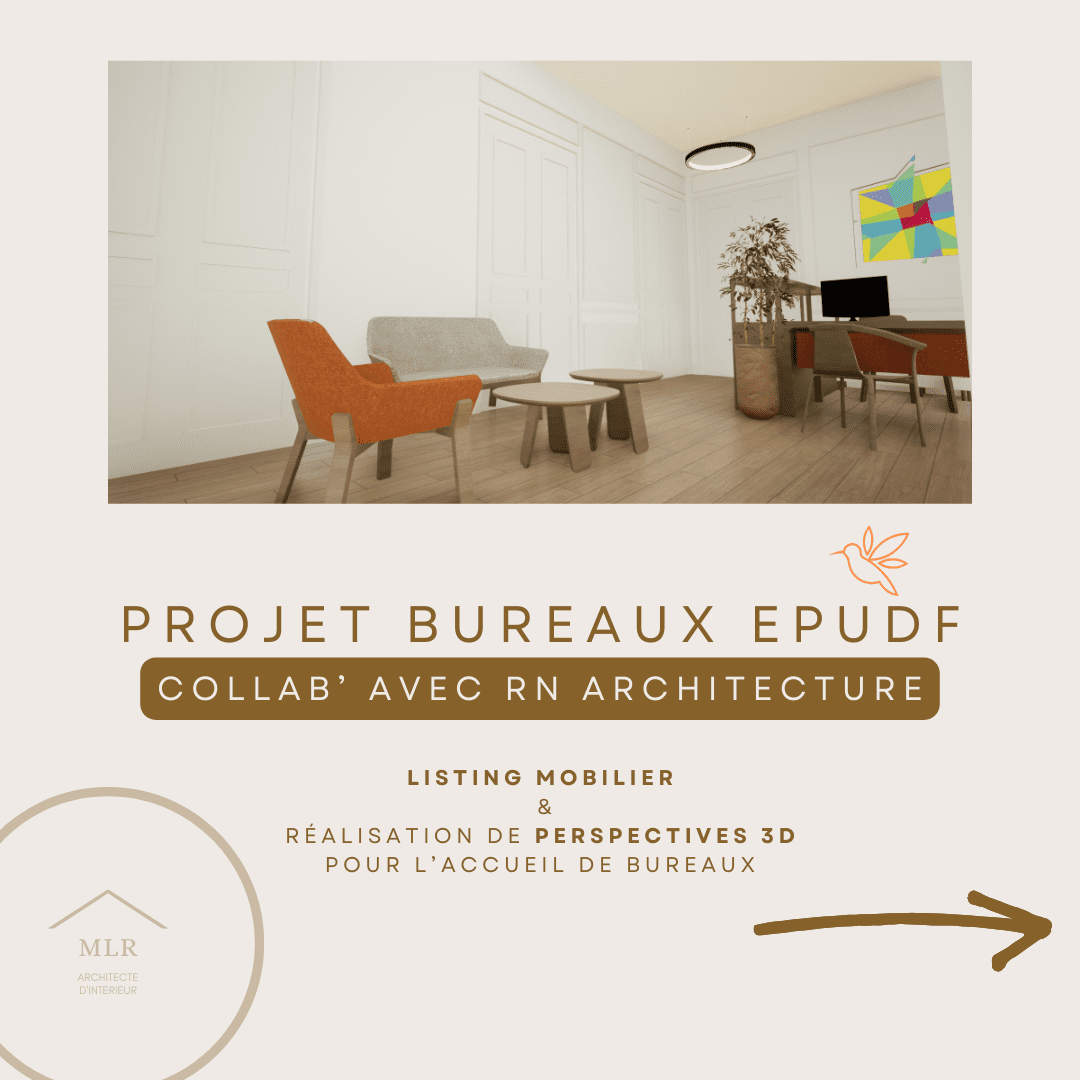 Projet EPUDF – MLR Architecture d'intérieur